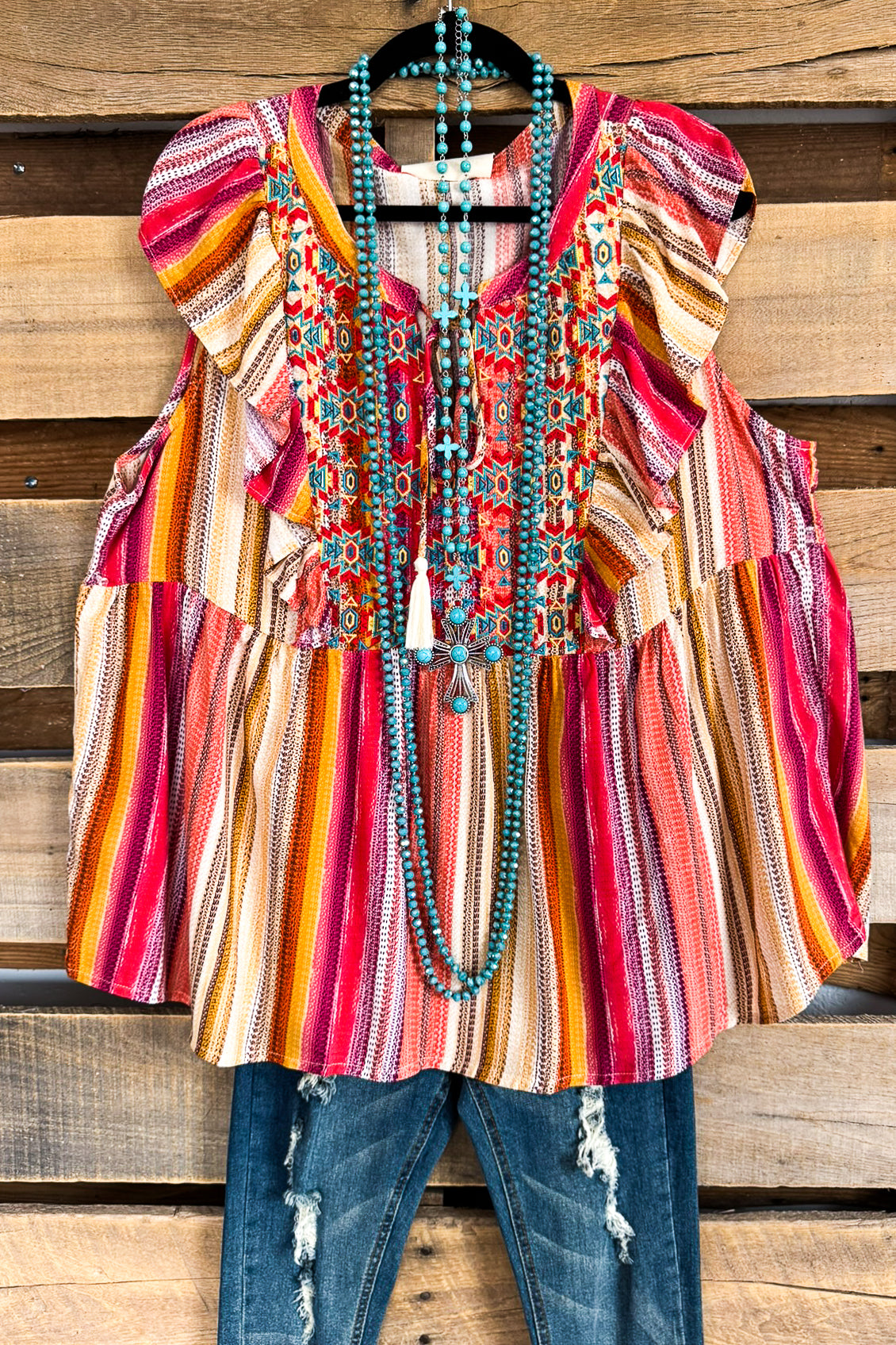 Original Plans Top - Multi - SALE